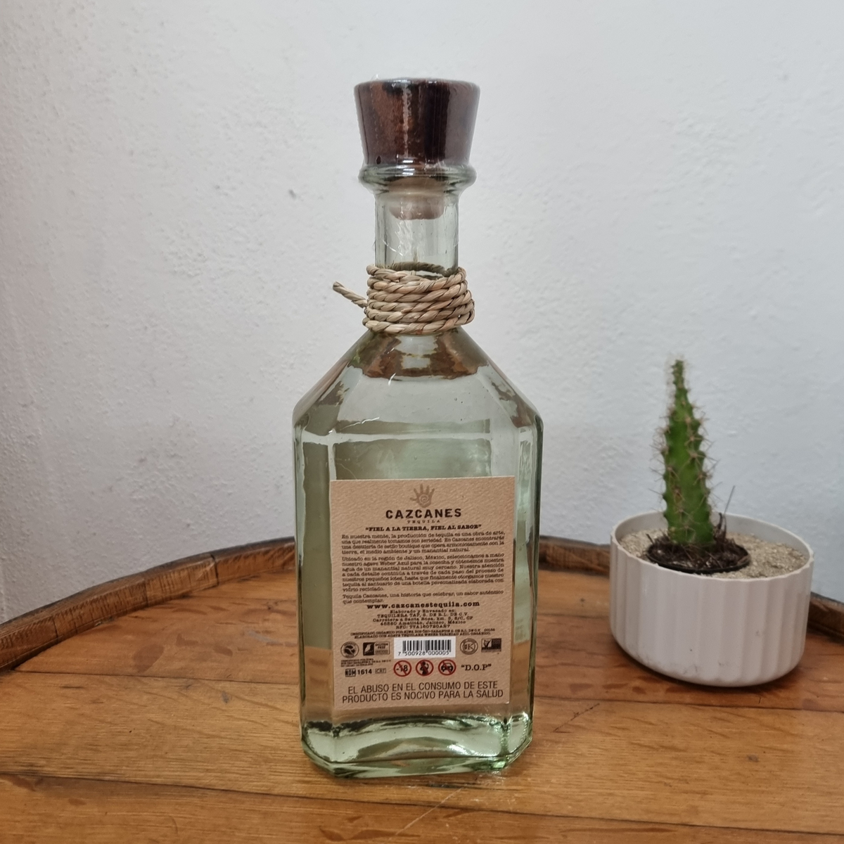 Tequila Cazcanes No.10 Still Strength Blanco (108 Proof)) - 750ml - 54% ...