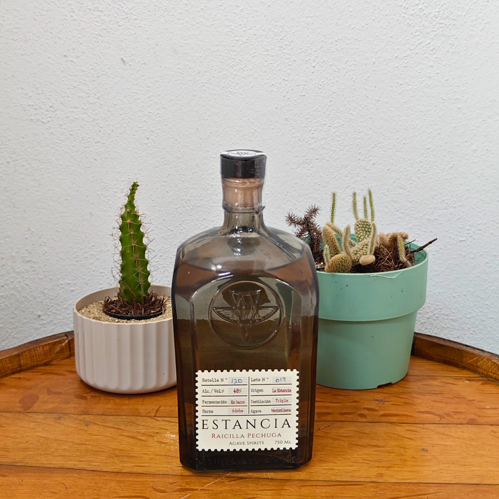 Raicilla Estancia Pechuga - 750 ml – Agave Drinks Mx