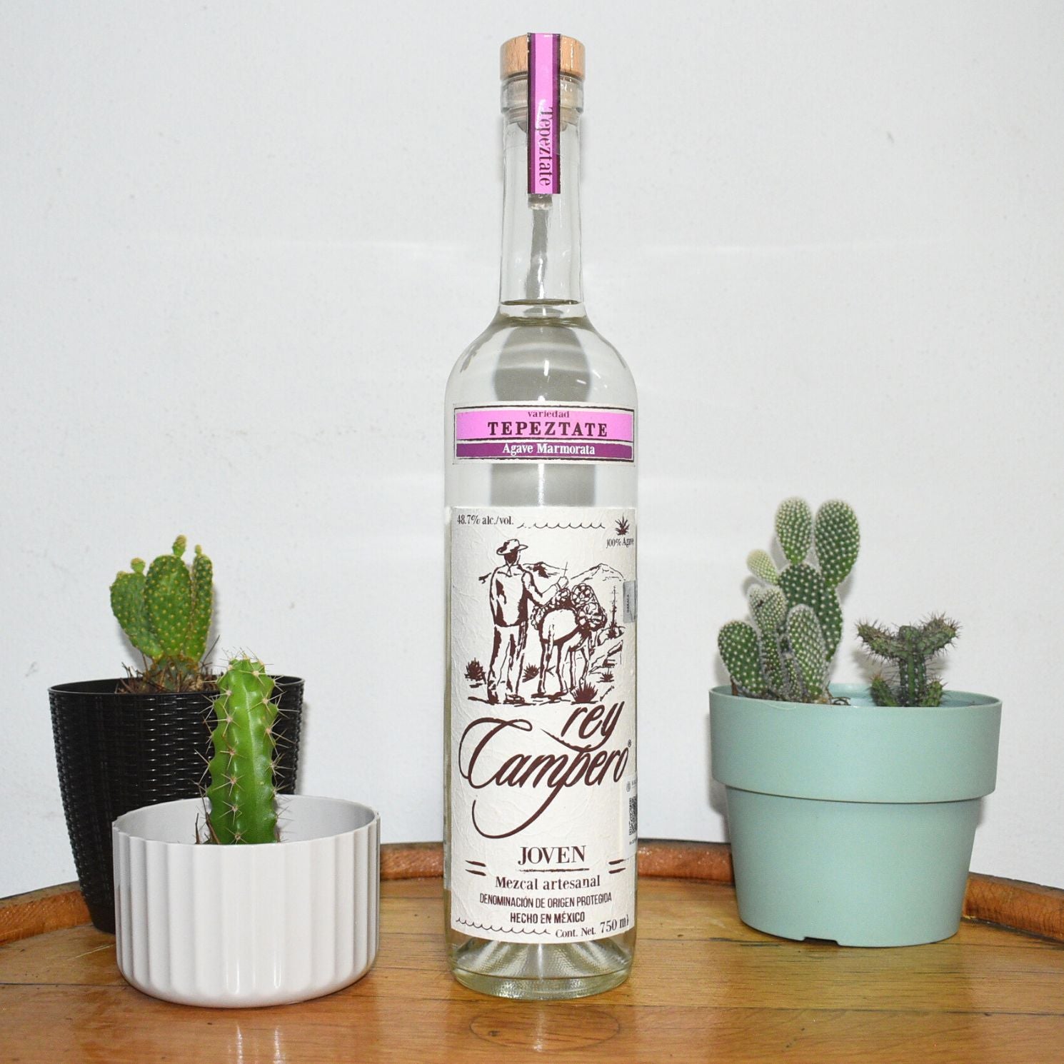 Rey Campero Tepeztate Mezcal - 750 ml – Agave Drinks Mx