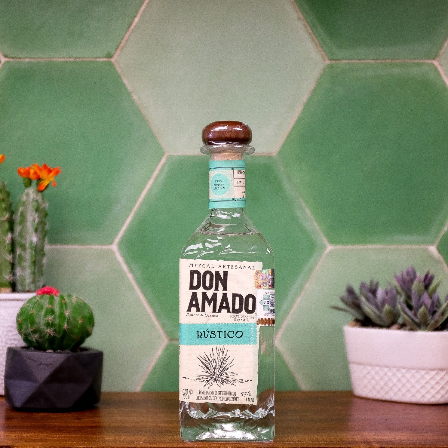 Mezcal Don Amado - Rústico - 700ml - 47% alc./vol. – Agave Drinks Mx